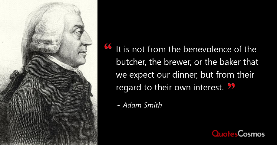 Adams Smith Quotes