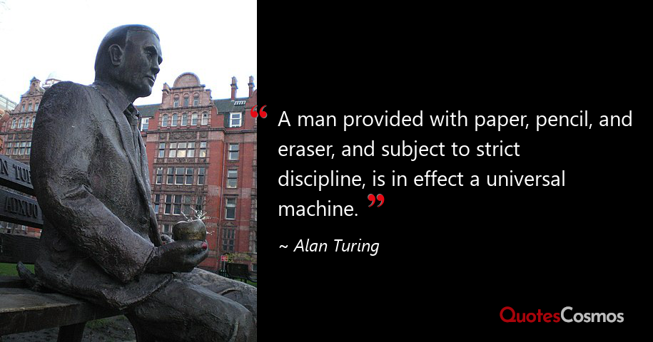 Great Alan Turing Quotes East Urban Home No One Imagined Alan Turing
