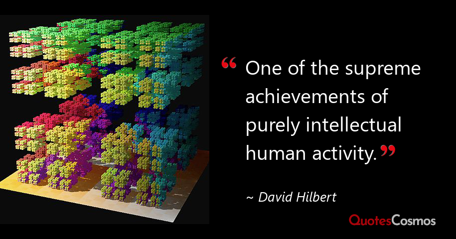 David Hilbert Quotes