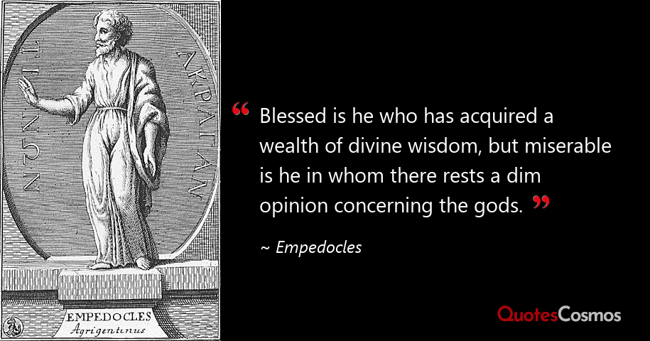 Empedocles Quotes