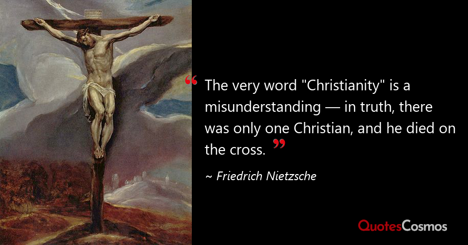 “The very word "Christianity" is…” Friedrich Nietzsche Quote