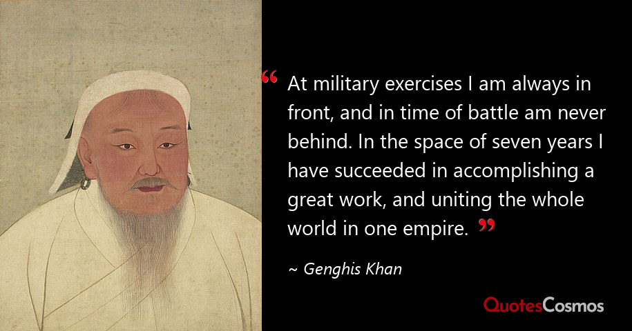 Genghis Khan Quotes