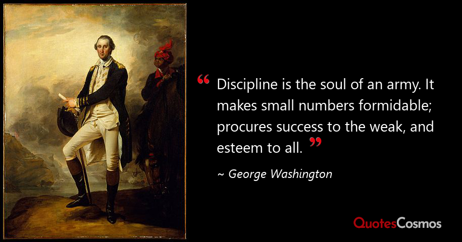 George Washington Veteran Quote GEORGE WASHINGTON Quote/the Fate Of