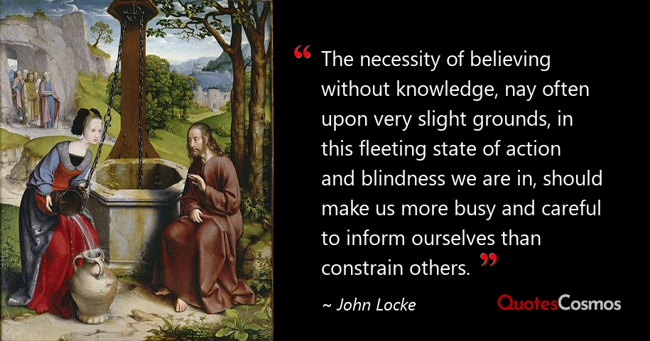 Without Knowledge Quote