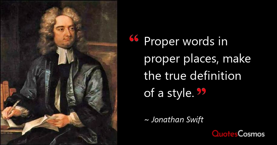 Famous Jonathan Swift Quotes Rathmines Library Poetry Pick From
