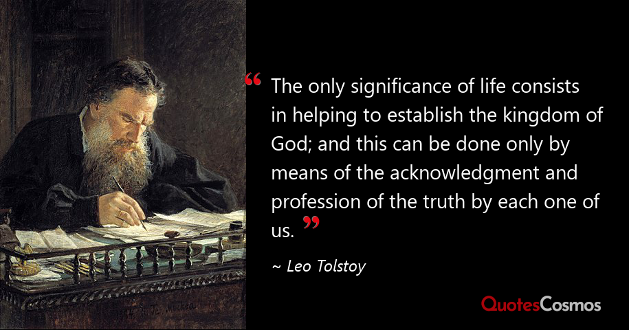 Leo Tolstoy Quotes