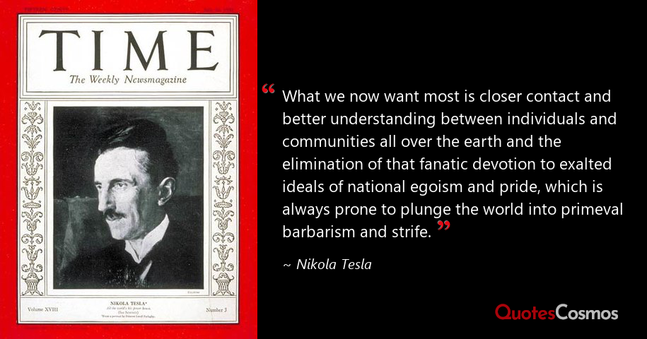 Nikola Tesla Time Magazine 1931