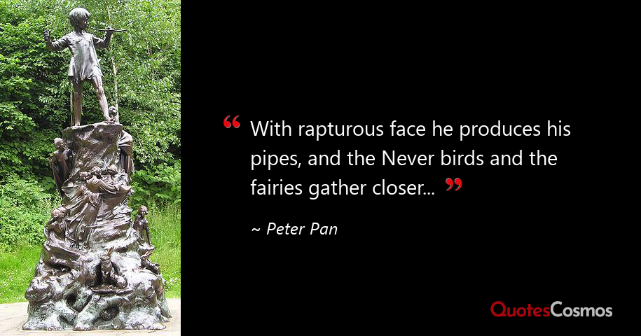Peter Pan Quotes - QuotesCosmos