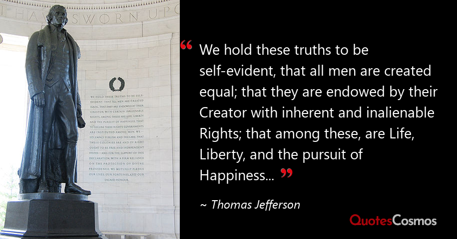 Thomas Jefferson Memorial Quotes